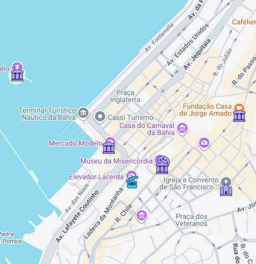 Salvador de Bahía - Tour Histórico - Google My Maps